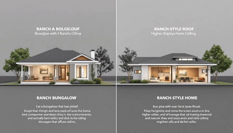 Bungalow vs Ranch: Key Differences in Single-Story Home Styles